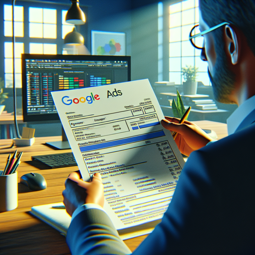 Google Ads Facture : Tout Ce Que Vous Devez Savoir pour Optimiser Vos ...